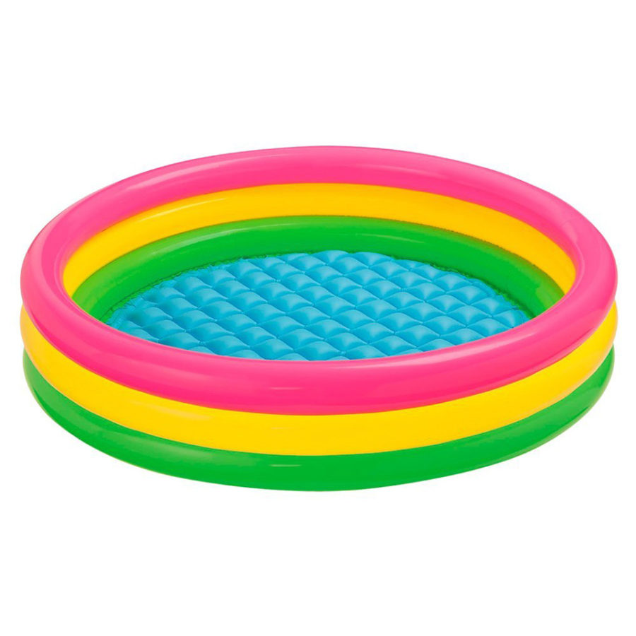 Intex - 3 Ring Sunset Glow Baby Pool - 57412 - Planet X | Online Toy ...