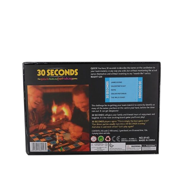 30 Seconds Game - Planet X | Online Toy Store for Kids & Teens Pakistan