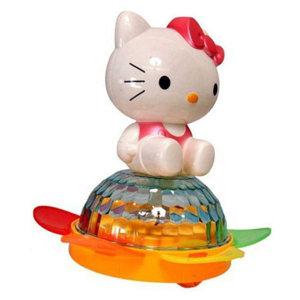 Hello Kitty Cat Bump and Go Spin Toy with Lights and Sound - Planet X ...