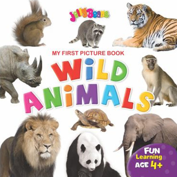 My First Picture Book - Wild Animals - 6 inches - Planet X | Online Toy ...