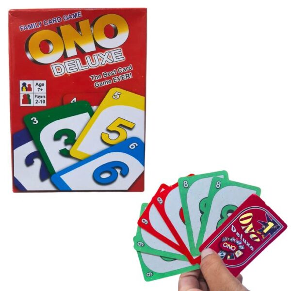 ONO - Complete 108 Cards UNO Playing Card Game for Kids - Planet X ...