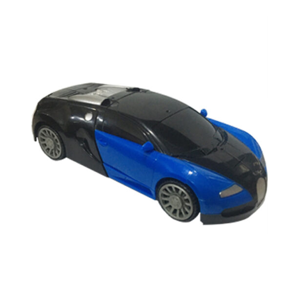 Transformer Bugatti Robot Car - Light & Music - Blue - Planet X ...