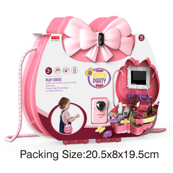 New Portable briefcase Sister Party Beauty Play Sets - 16pcs - Planet X ...