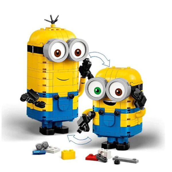 Gru's Brick Built Minions Lair Building Blocks Set No.A2112 - 876 Pcs - Planet X | Online Toy ...