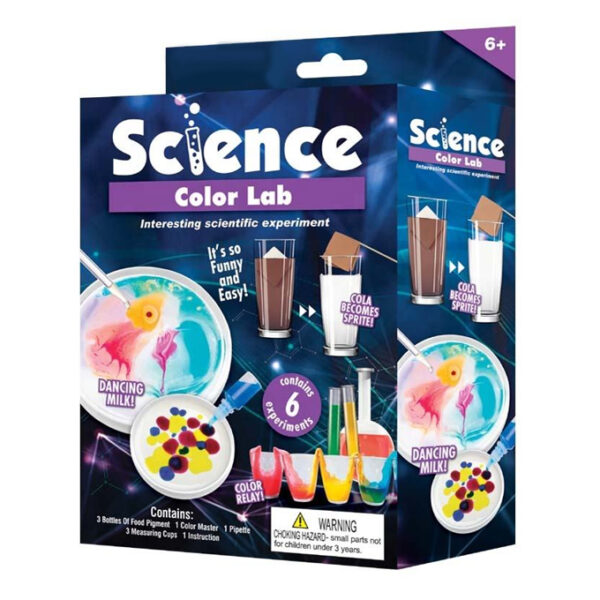 Science Color Lab Interesting Scientific Experiments Easy DIY Kit For ...