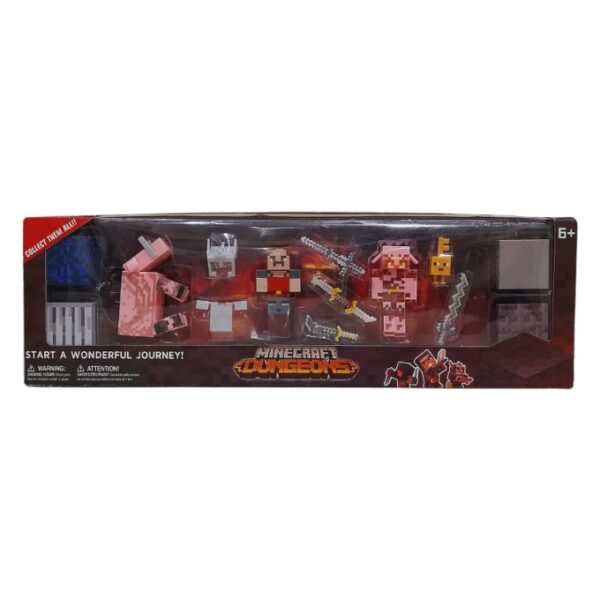 Minecraft Dungeons Character Action Figure Play Set for Kids - Model 2 ...